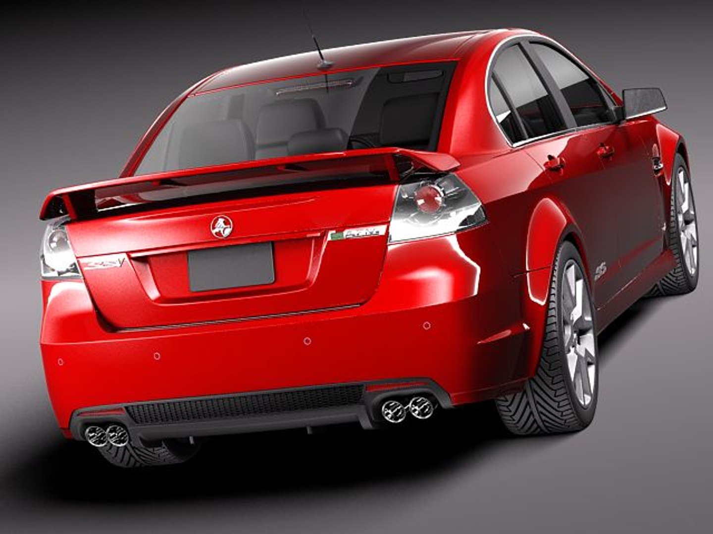 Holden Commodore Sedan Pontiac 3d Model