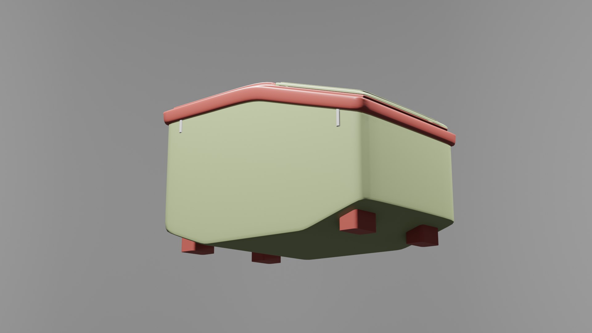 3D Rice Storage Box - TurboSquid 1793392