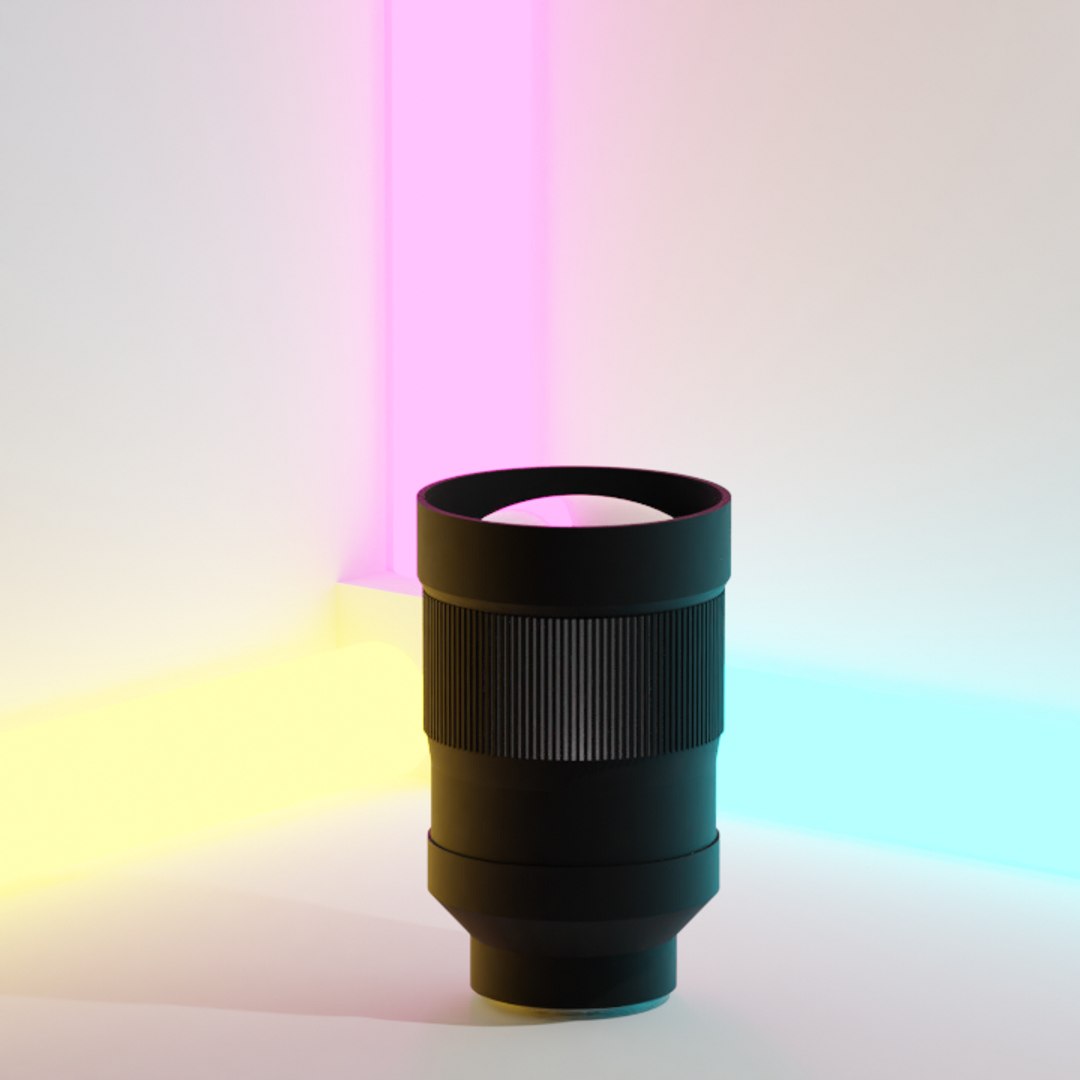 3D Camera Lens Model - TurboSquid 1546983