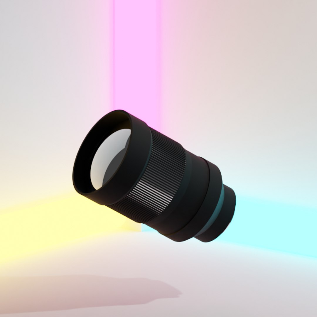 3D Camera Lens Model - TurboSquid 1546983