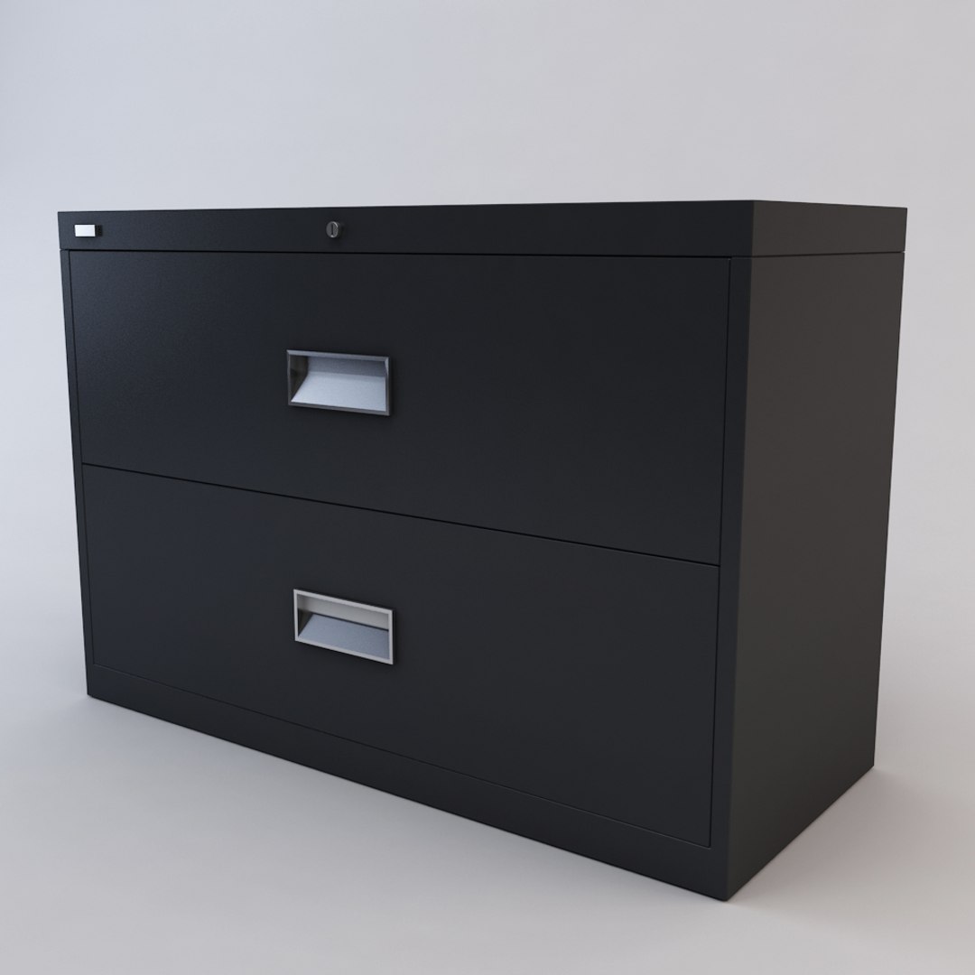 3d Drawer File Cabinet Model