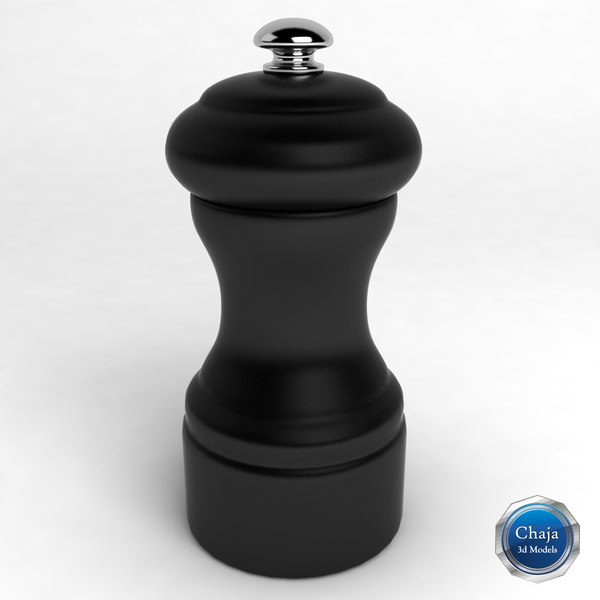 pepper shaker 3d max