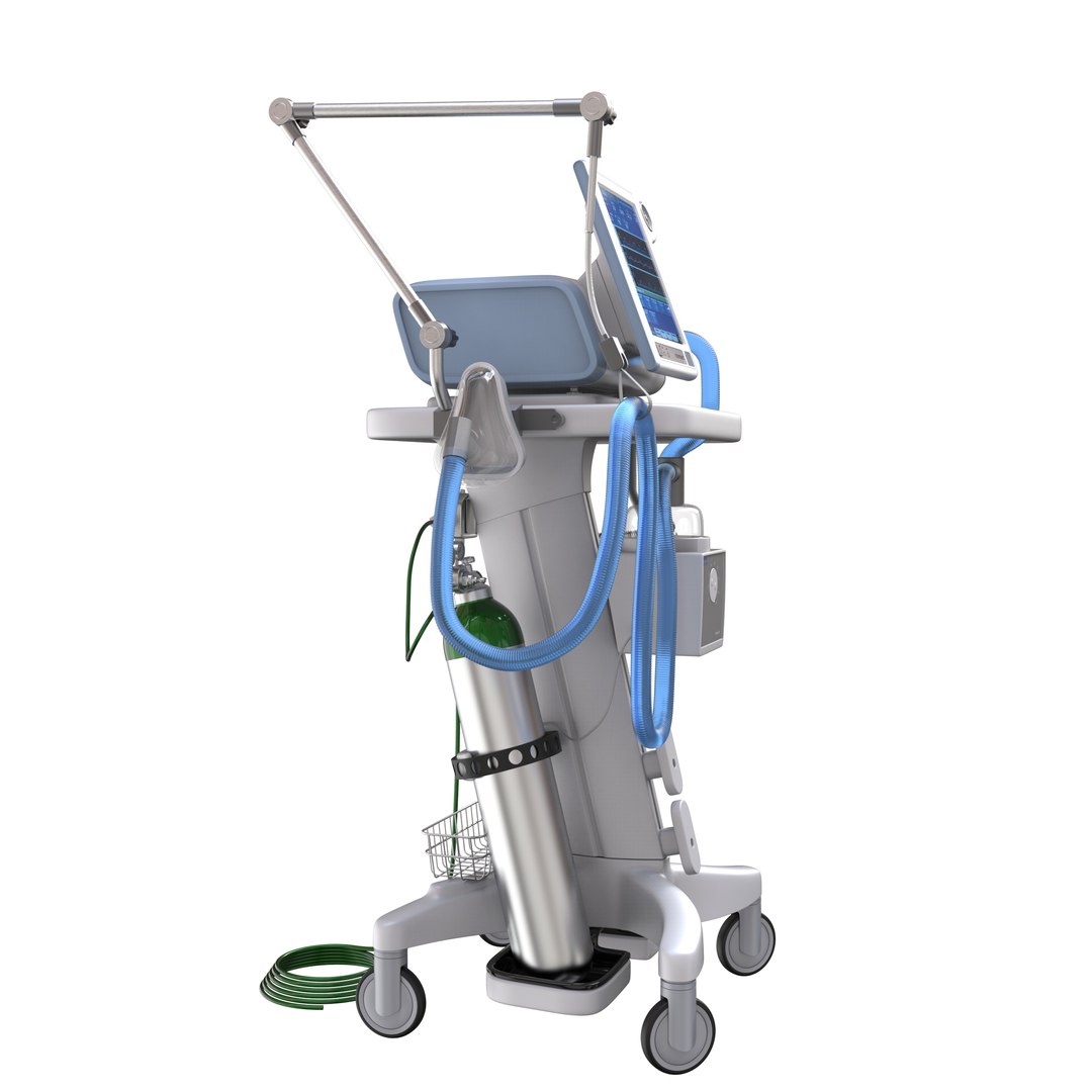 Hospital Ventilator 3D Model - TurboSquid 1540632