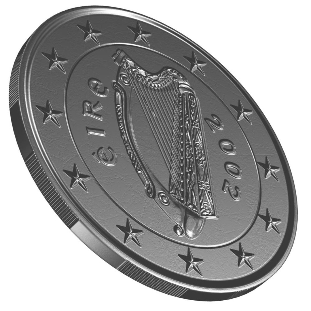 Coin 1 Euro Ireland Max