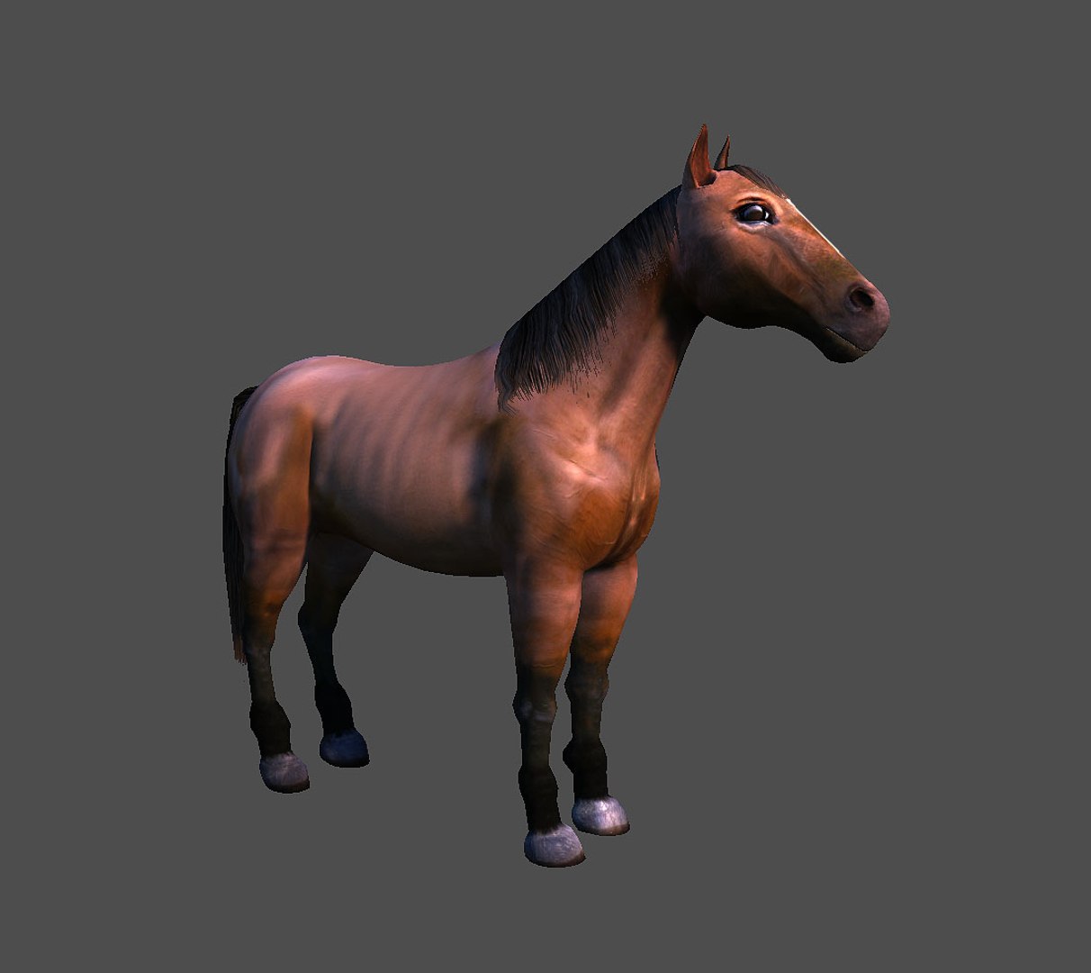 max horse animation