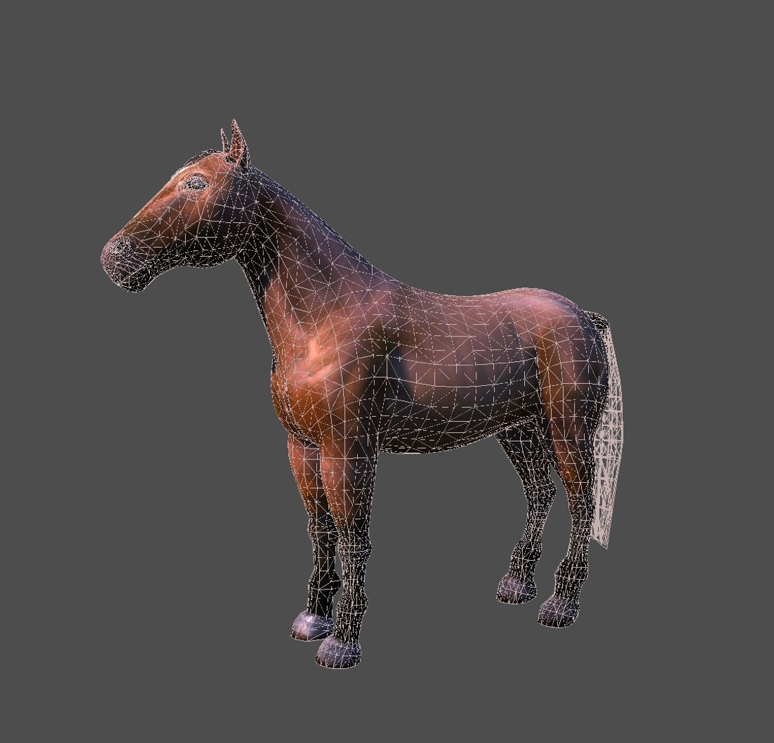 max horse animation