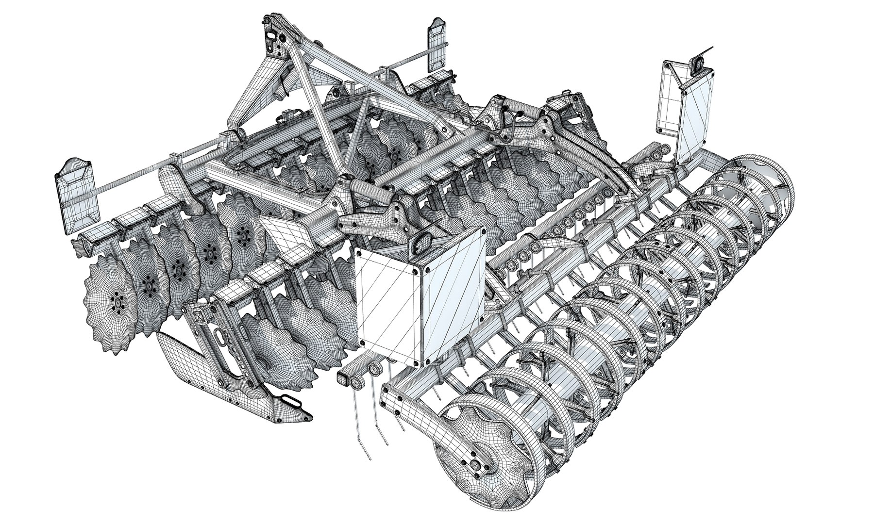 3D Farm Equipment Collection model - TurboSquid 1868972