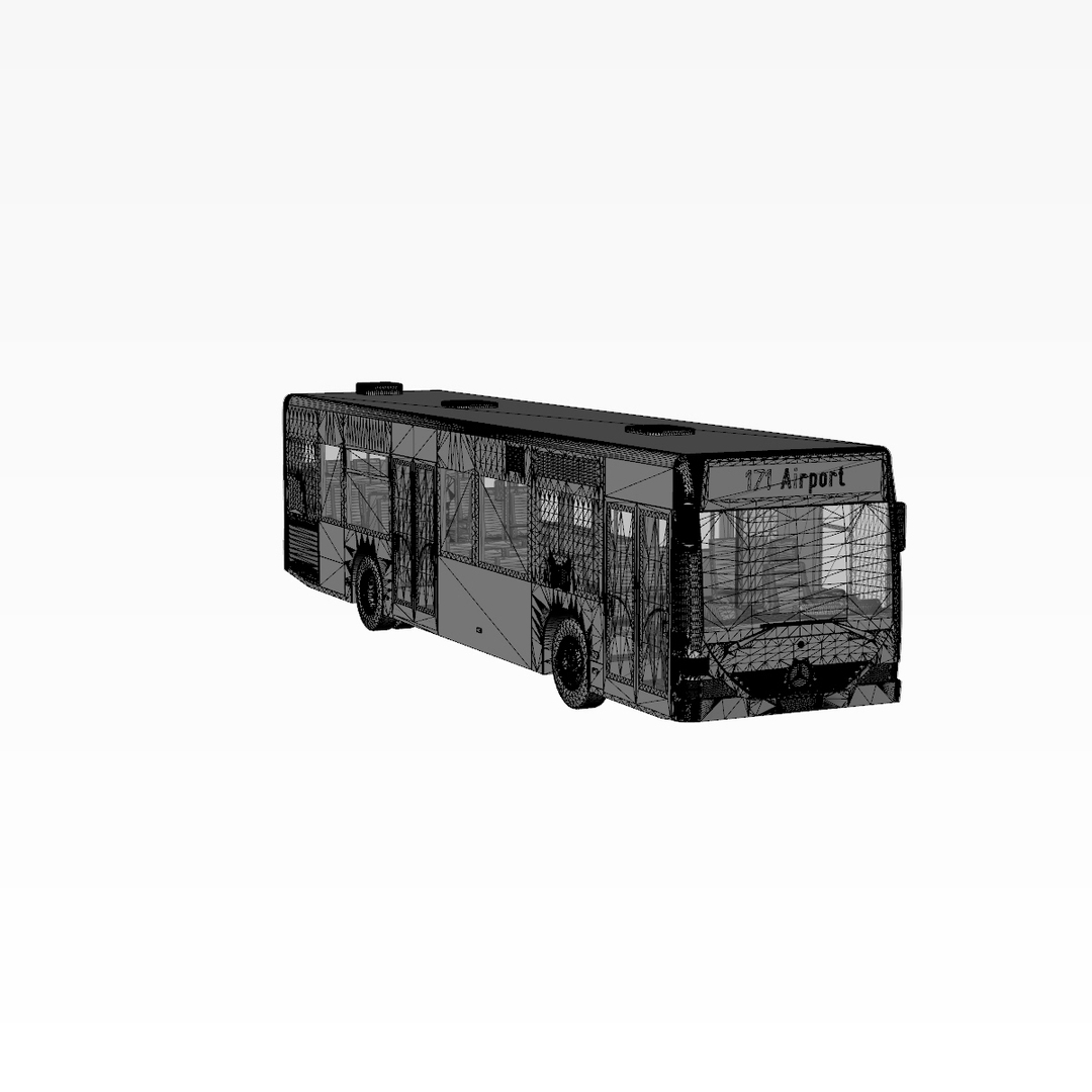 Citaro 2 Door 3d Model