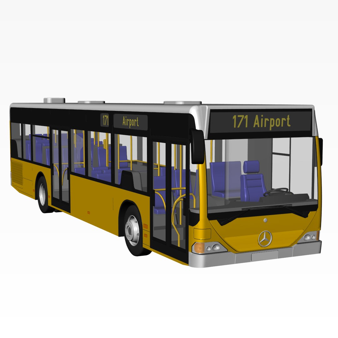 Citaro 2 Door 3d Model