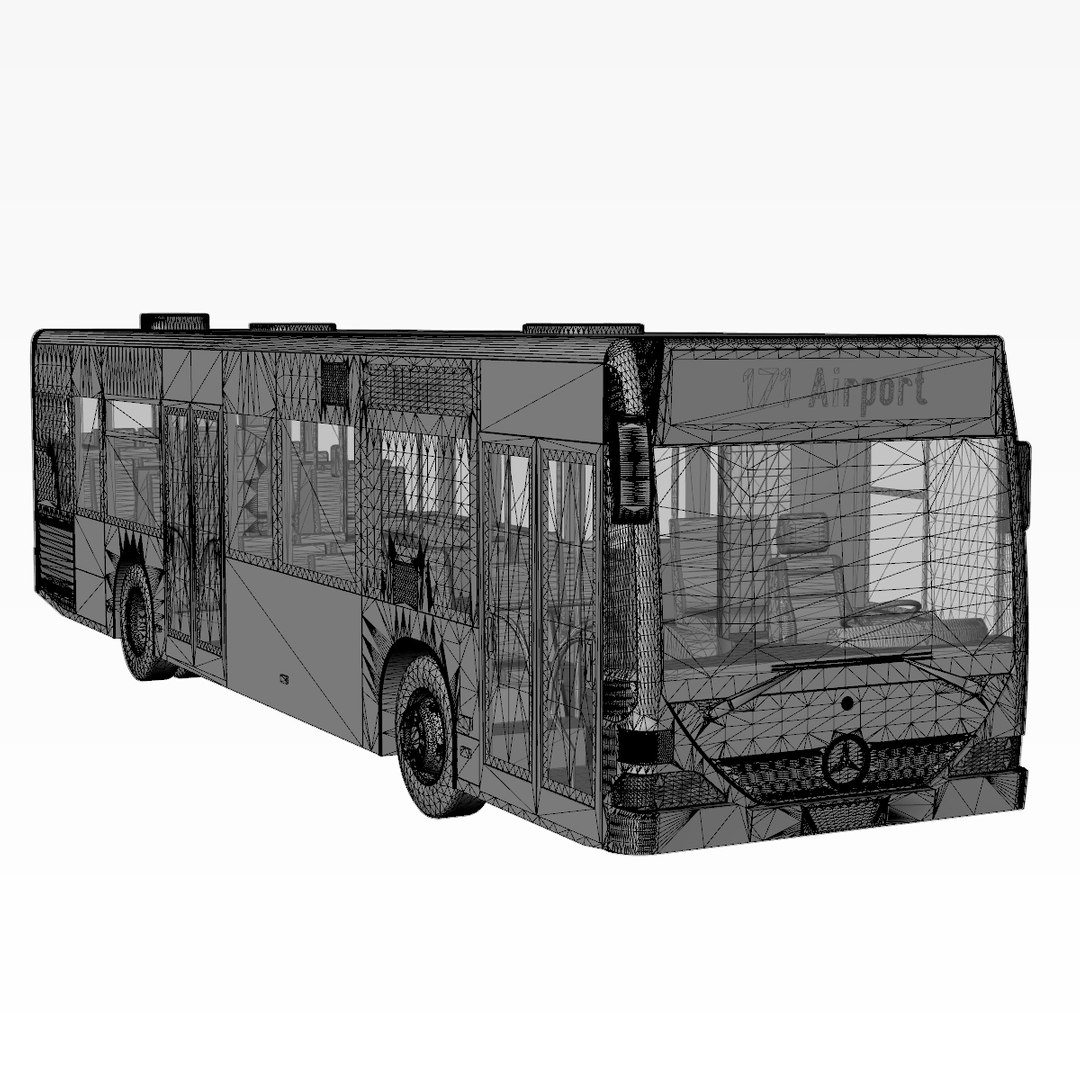 Citaro 2 Door 3d Model
