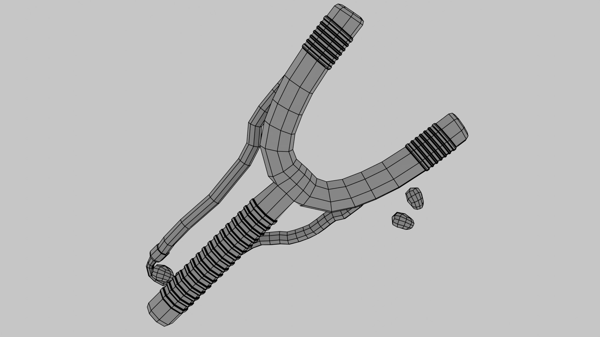 Free 3D Model Low Poly Slingshot - TurboSquid 2417253