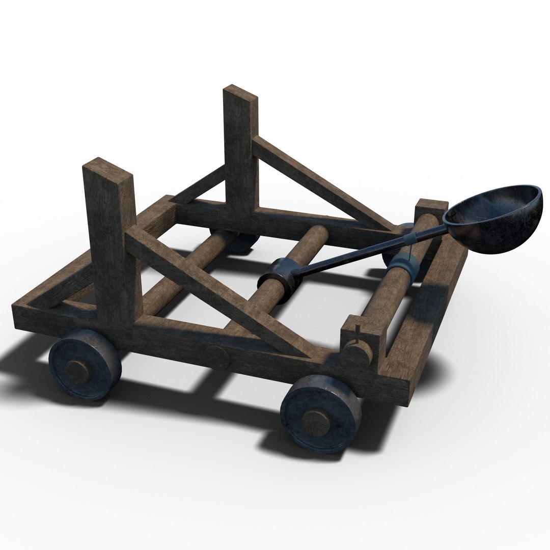 3D Catapult Model - TurboSquid 2058711