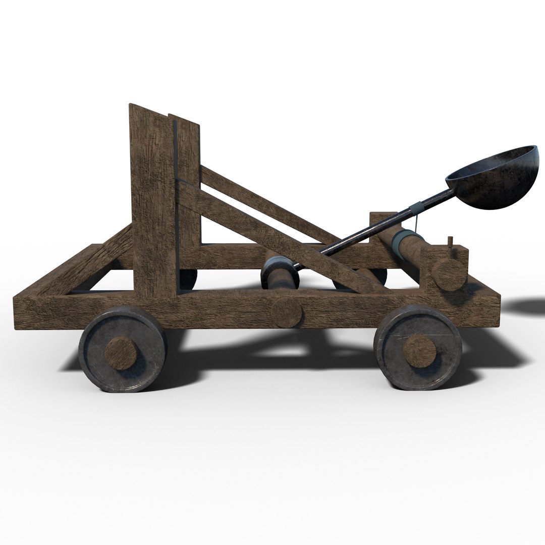 3D Catapult Model - TurboSquid 2058711