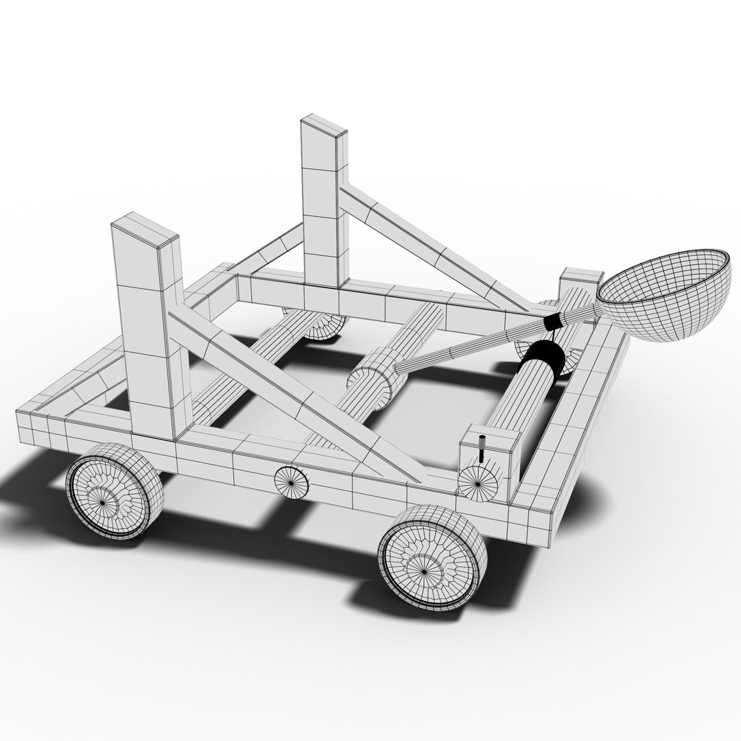 3D Catapult Model - TurboSquid 2058711