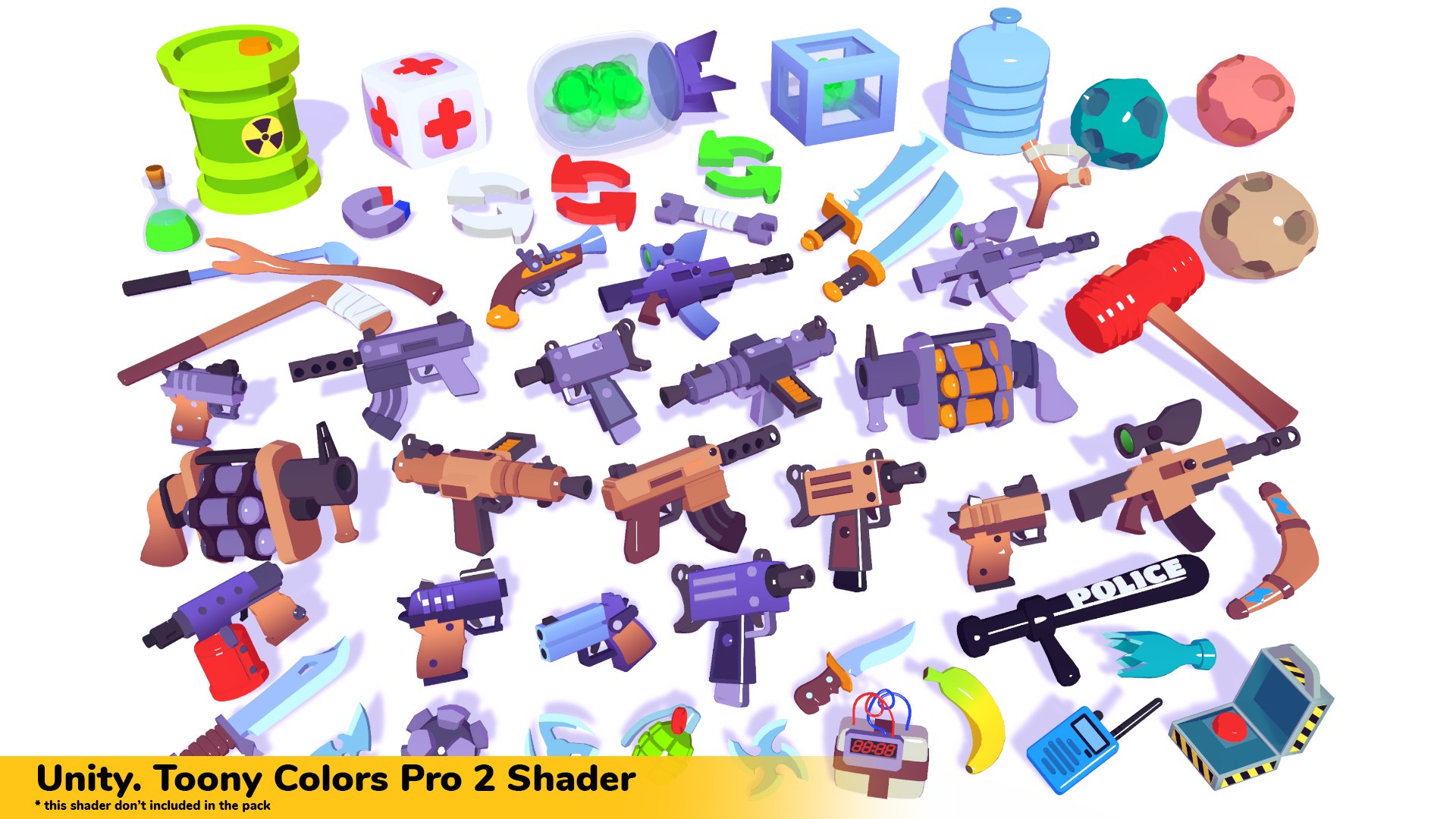 Hypercasual Action Props Pack Volume 3 3D Model - TurboSquid 1989103