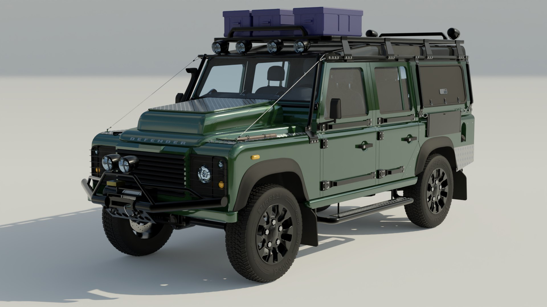 3D Model Land Rover Defender 110 - TurboSquid 1692612