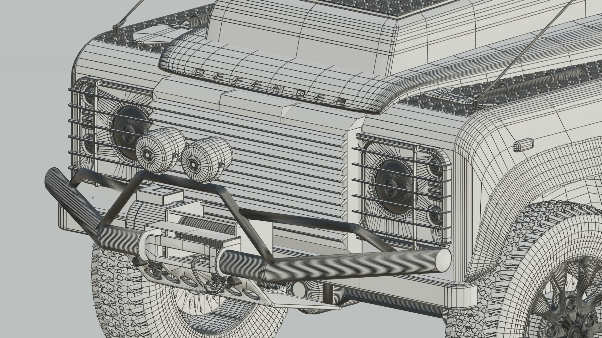 3D Model Land Rover Defender 110 - TurboSquid 1692612
