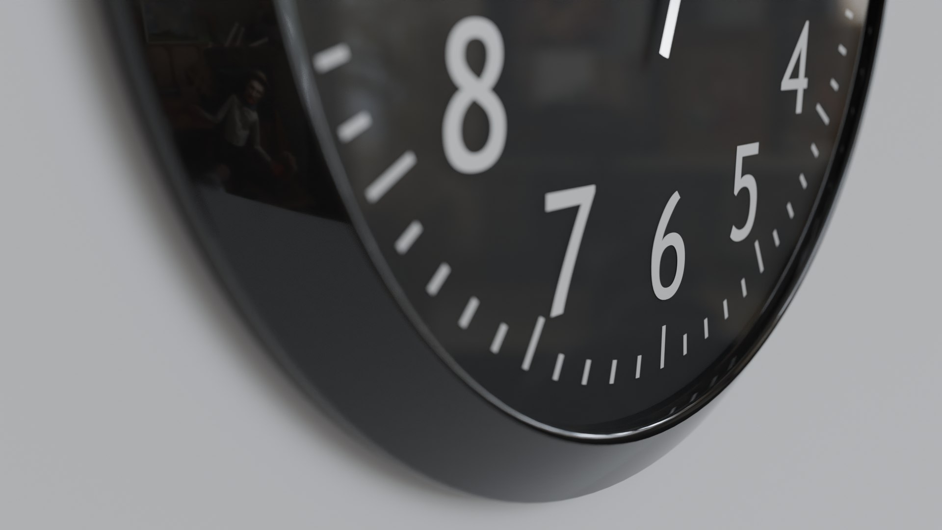 3D Model Procedural Clock For Blender 3D Model - TurboSquid 1832802