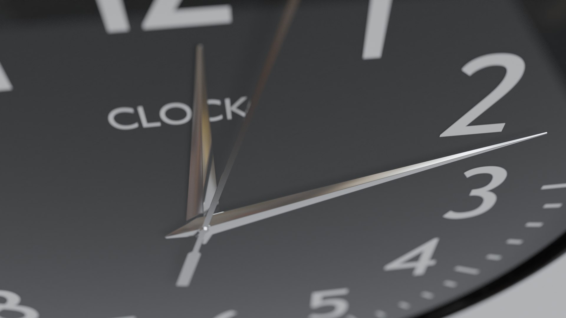 3D Model Procedural Clock For Blender 3D Model - TurboSquid 1832802