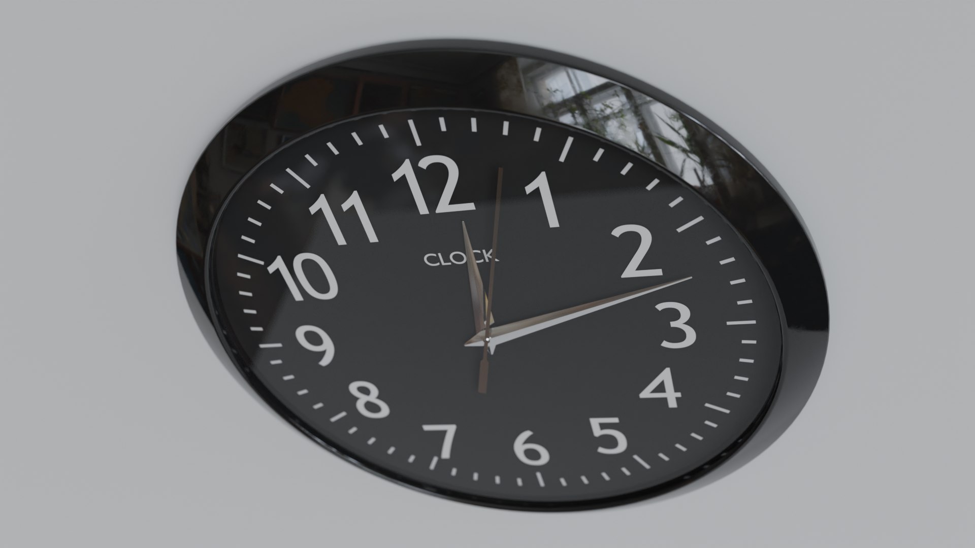 3D Model Procedural Clock For Blender 3D Model - TurboSquid 1832802