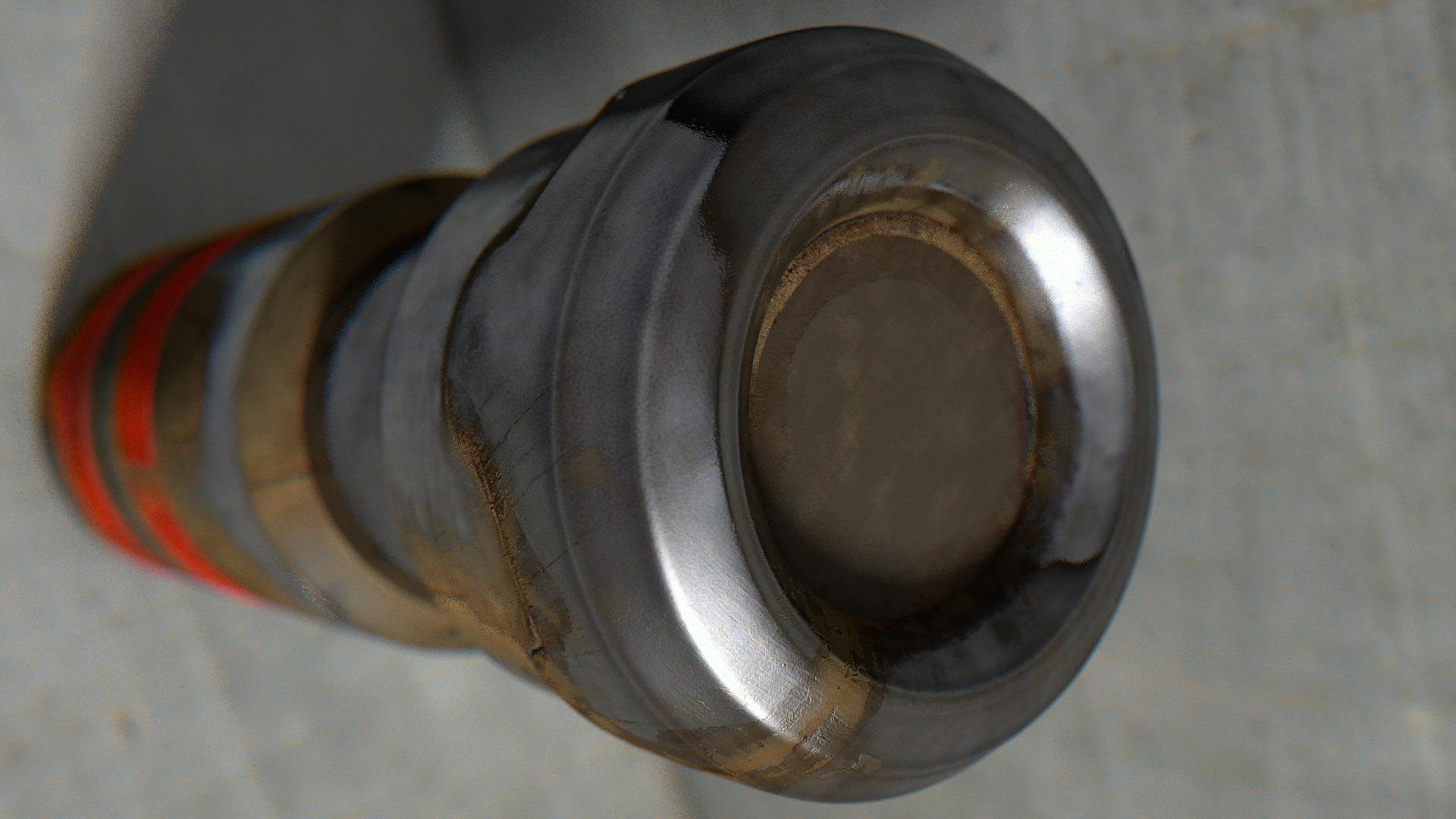 Metallic Piston 3d Model