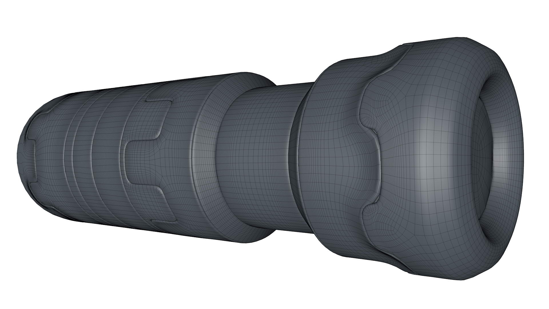 Metallic Piston 3d Model