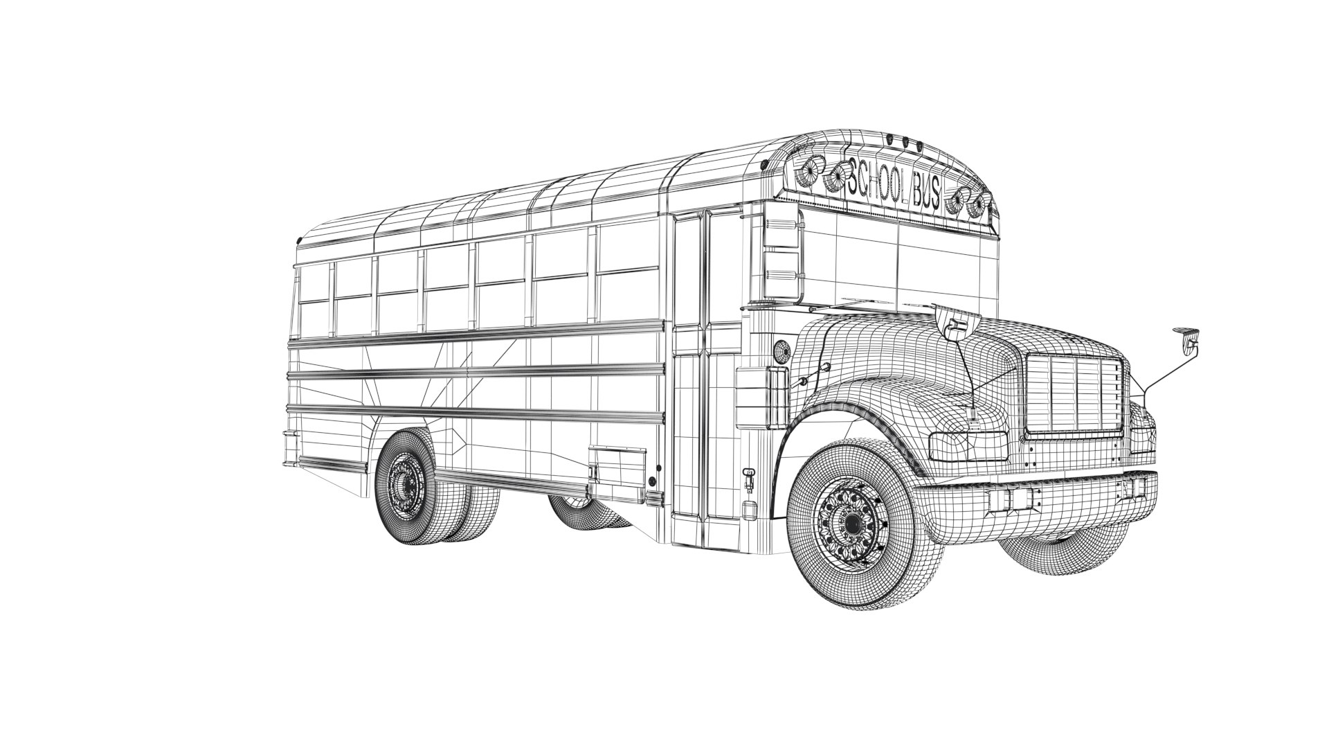 3D Schoolbus - TurboSquid 2211716