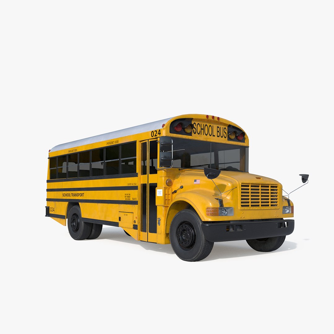 3D Schoolbus - TurboSquid 2211716