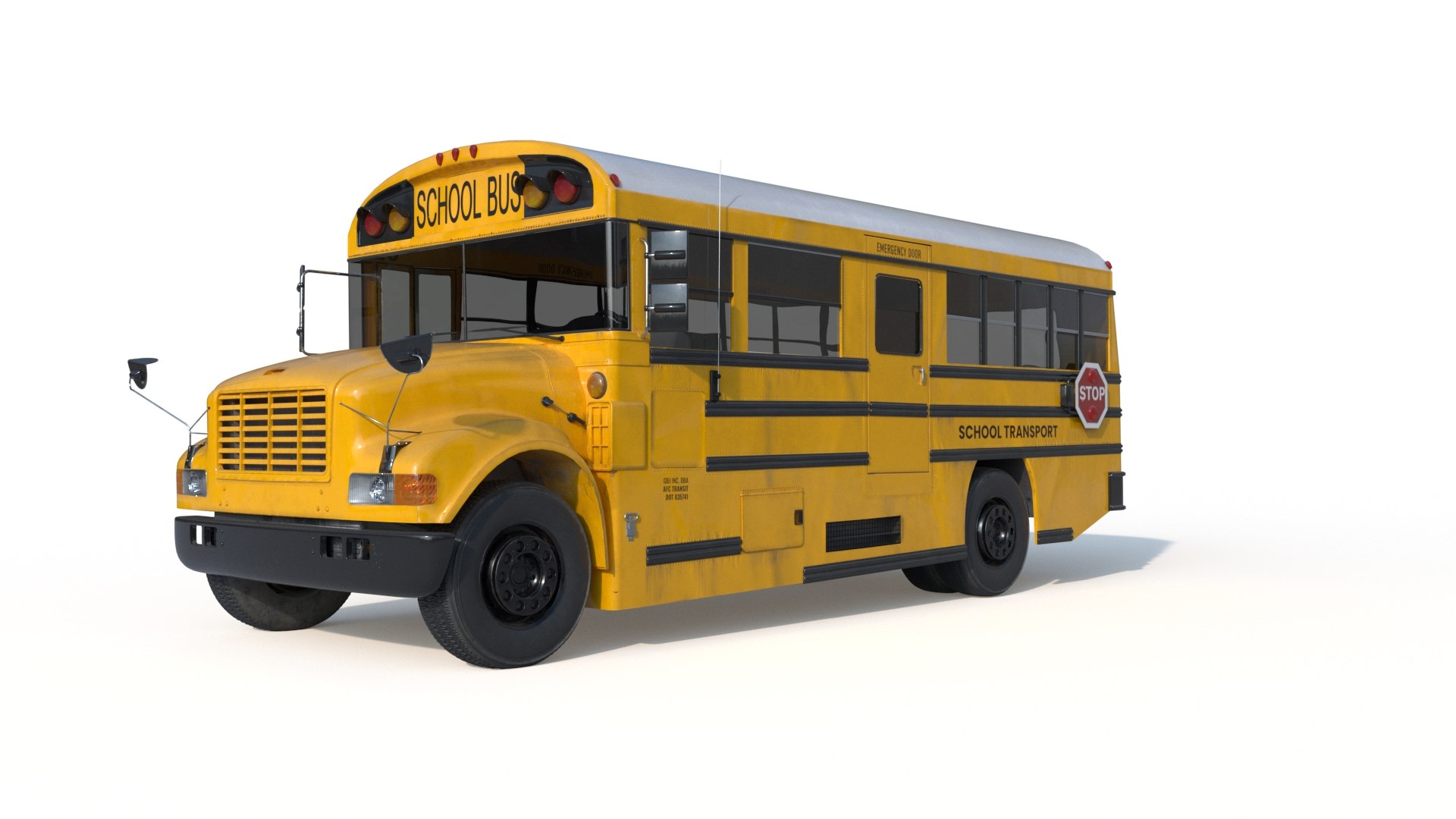 3D Schoolbus - TurboSquid 2211716
