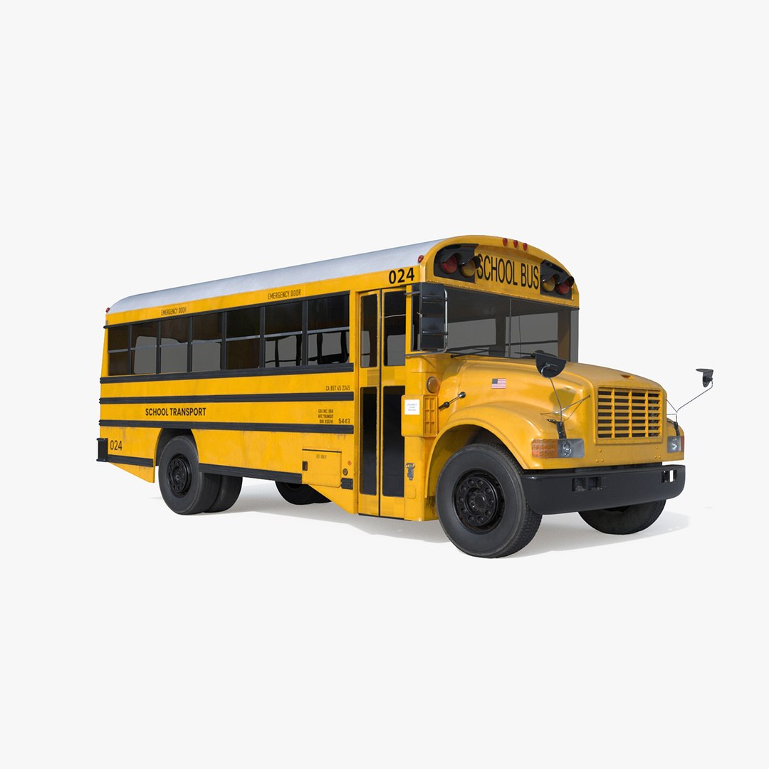 3D Schoolbus - TurboSquid 2211716