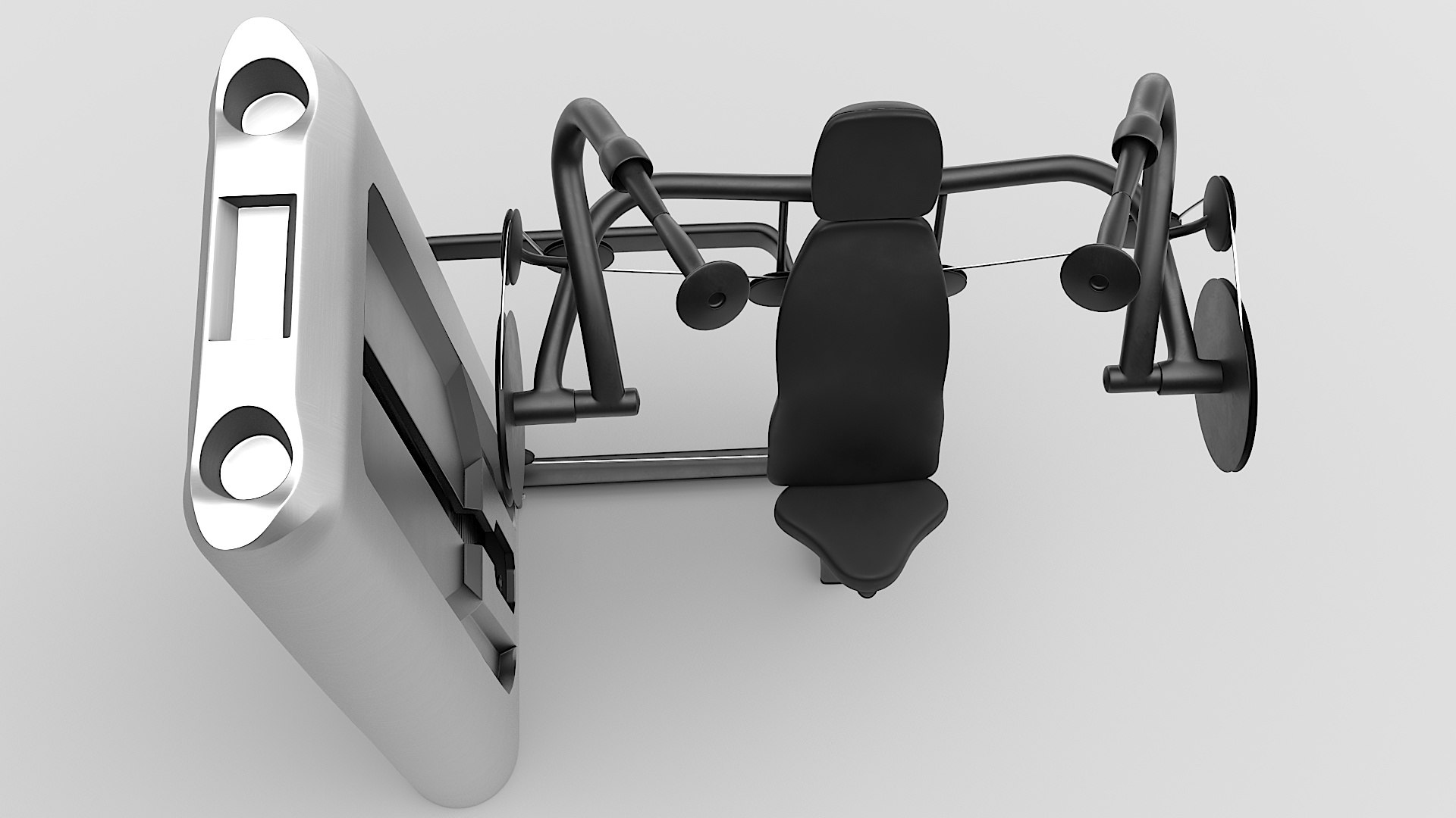 Generic Arm Extension Gym Machine 3D Model - TurboSquid 2088435