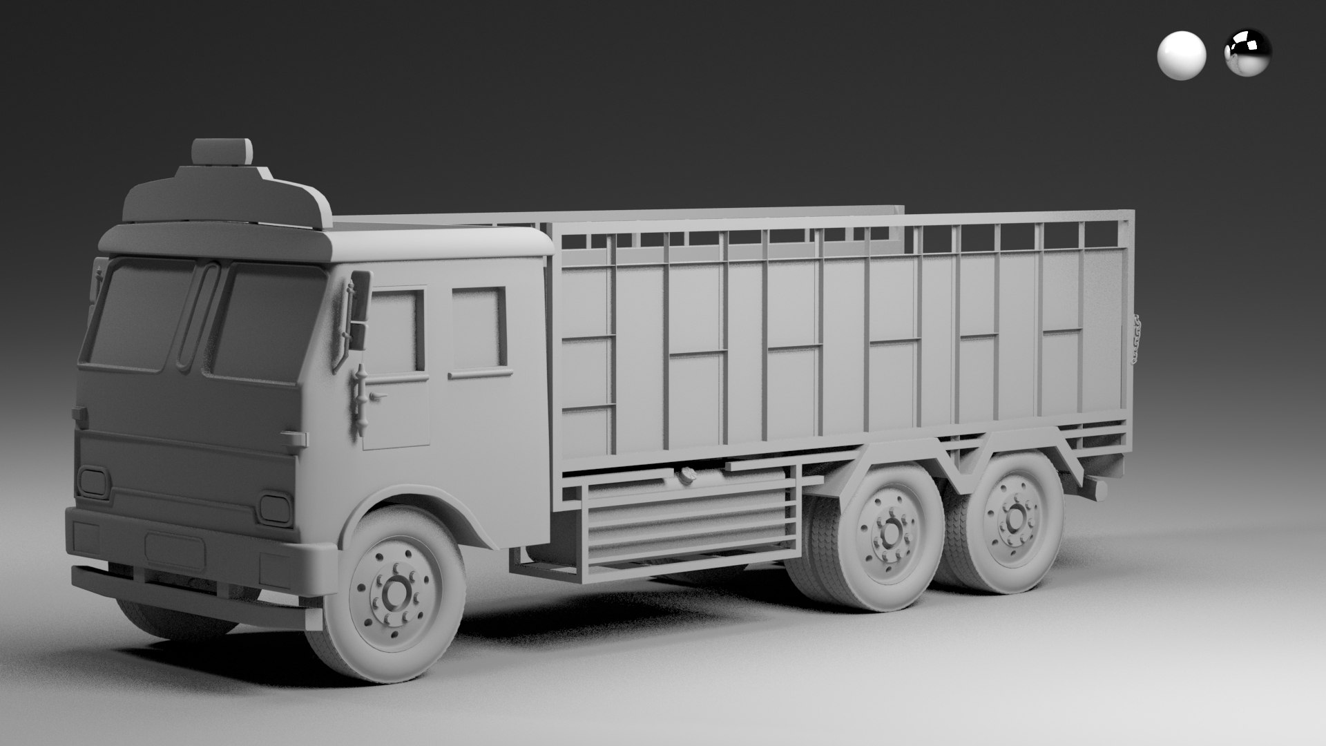 3D Indian Truck - TurboSquid 2156359
