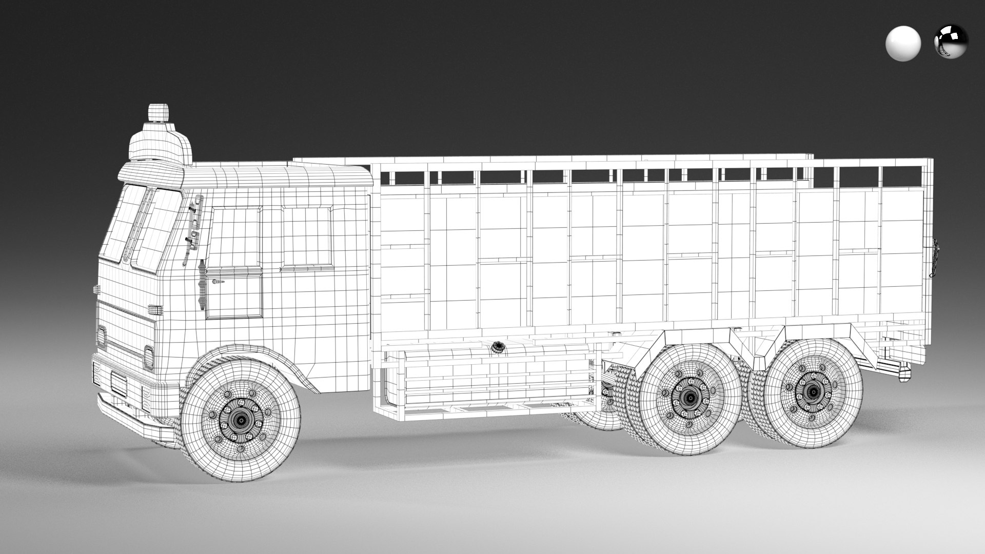 3D Indian Truck - TurboSquid 2156359