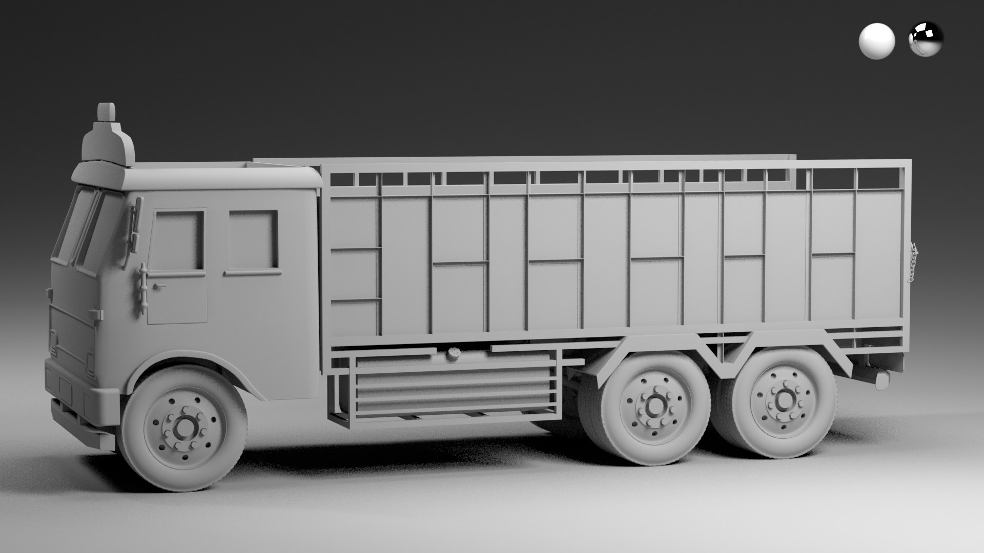 3D Indian Truck - TurboSquid 2156359
