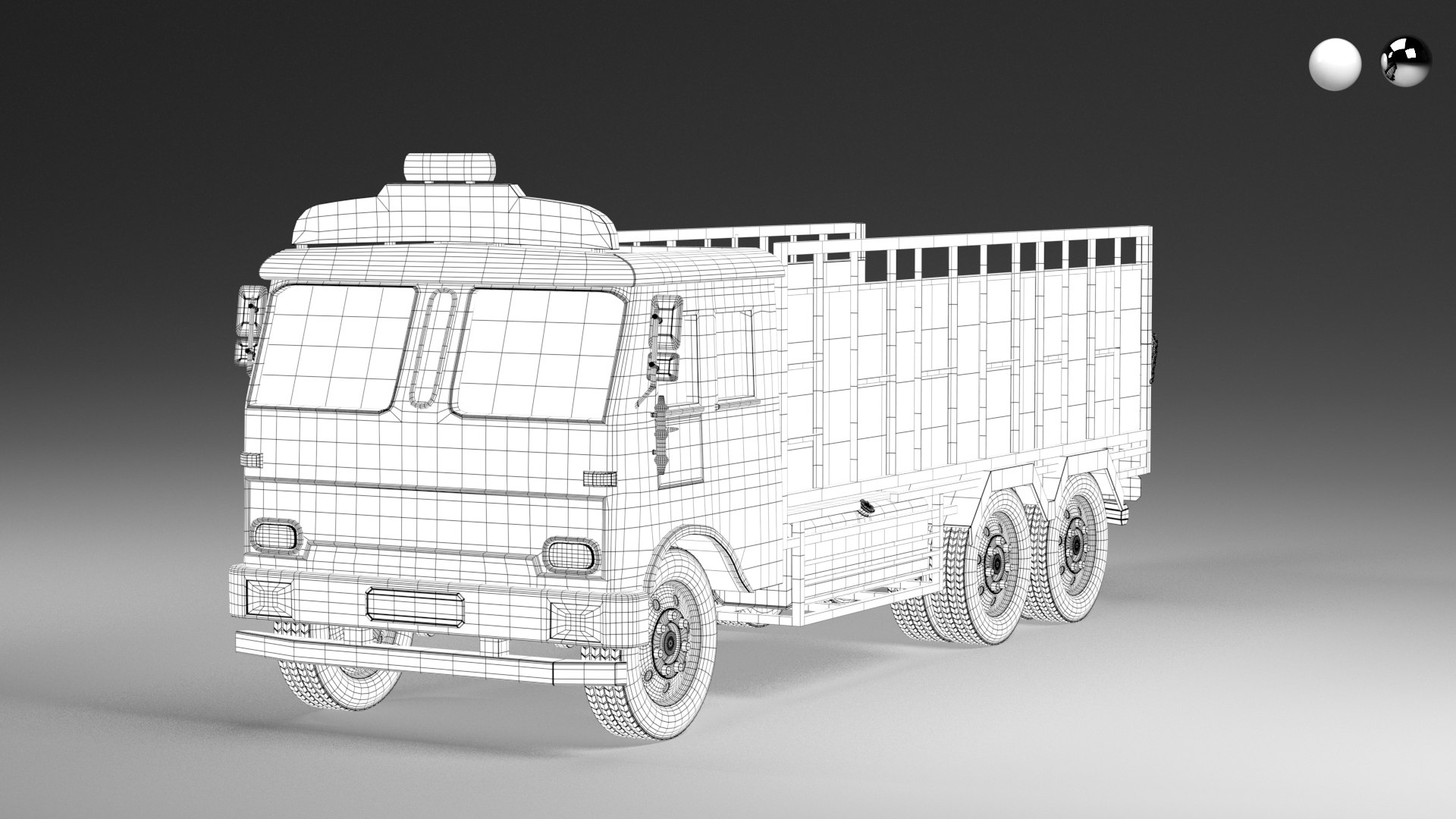 3D Indian Truck - TurboSquid 2156359