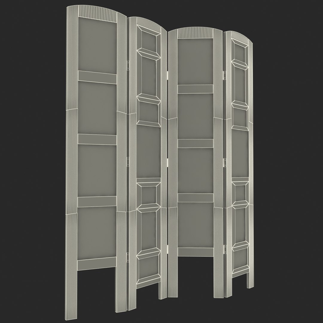 Photo Frame Room Divider 3d Model