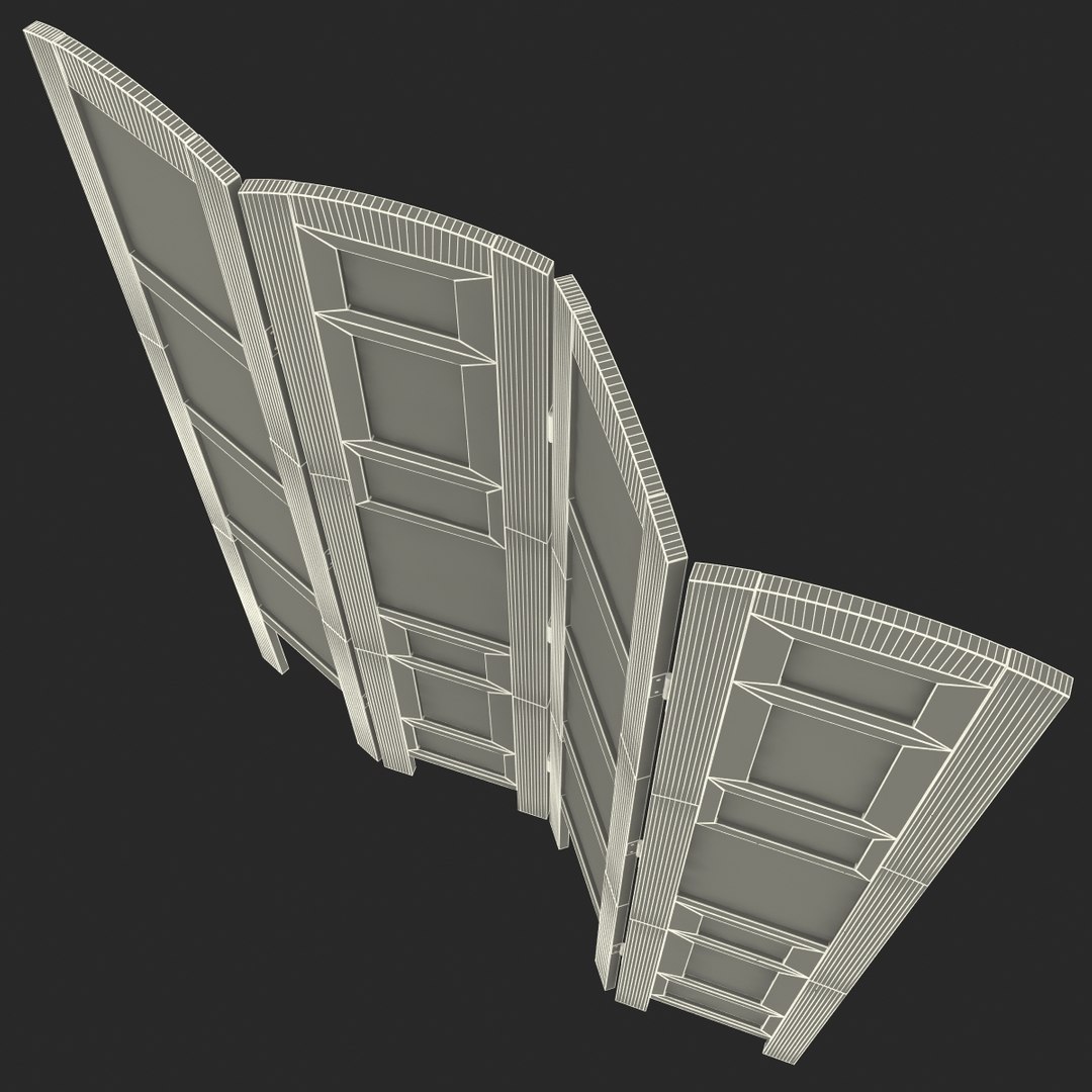 Photo Frame Room Divider 3d Model