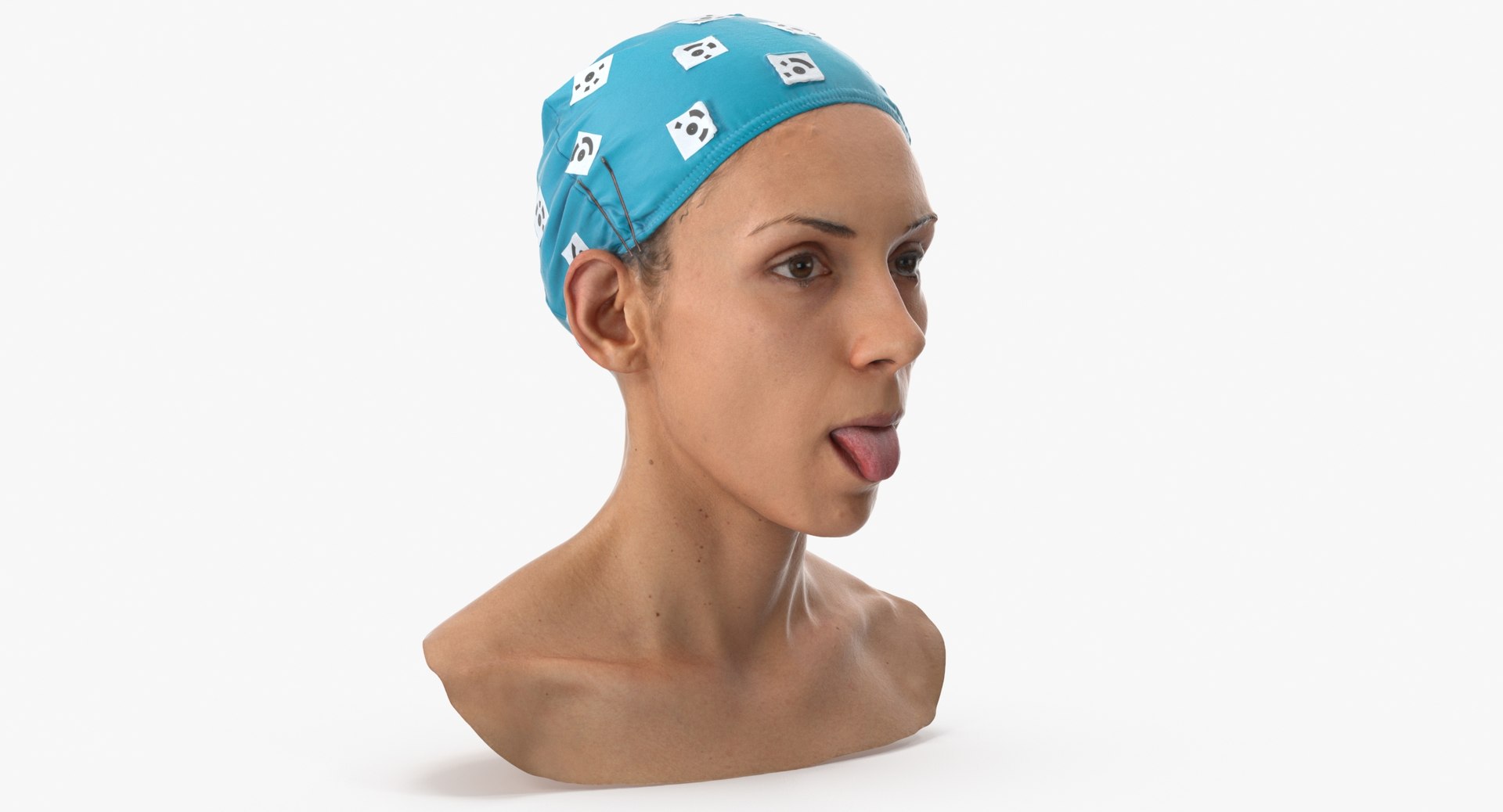3D Athena Human Head Tongue - TurboSquid 1674205