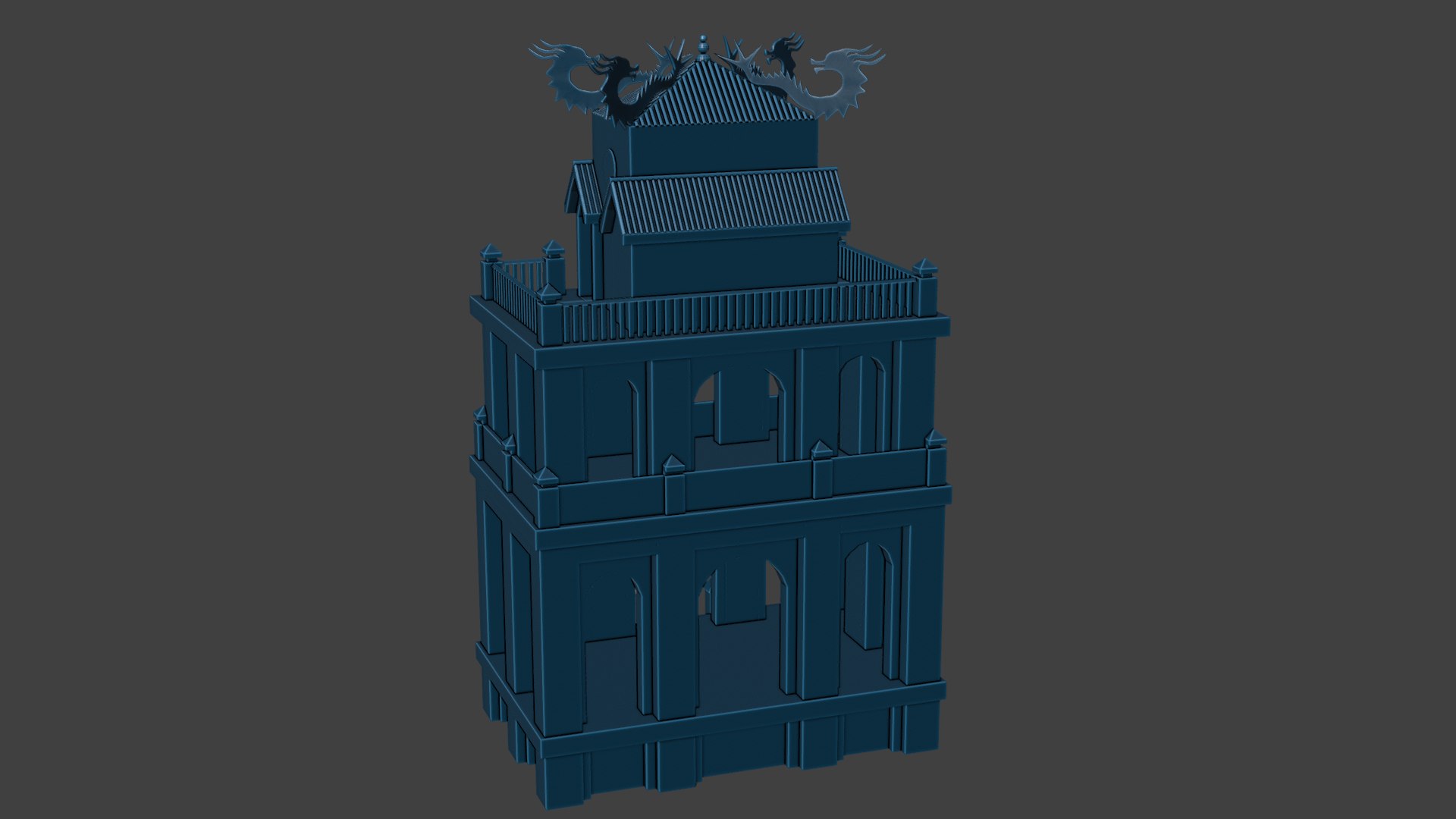 3D Hanoi Tower - TurboSquid 1934011