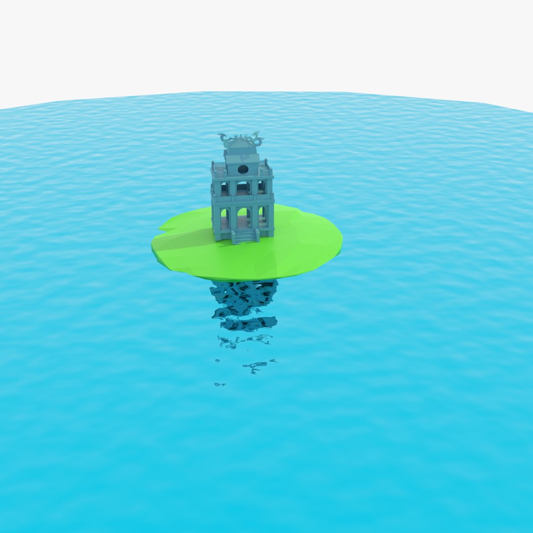 3D Hanoi Tower - TurboSquid 1934011