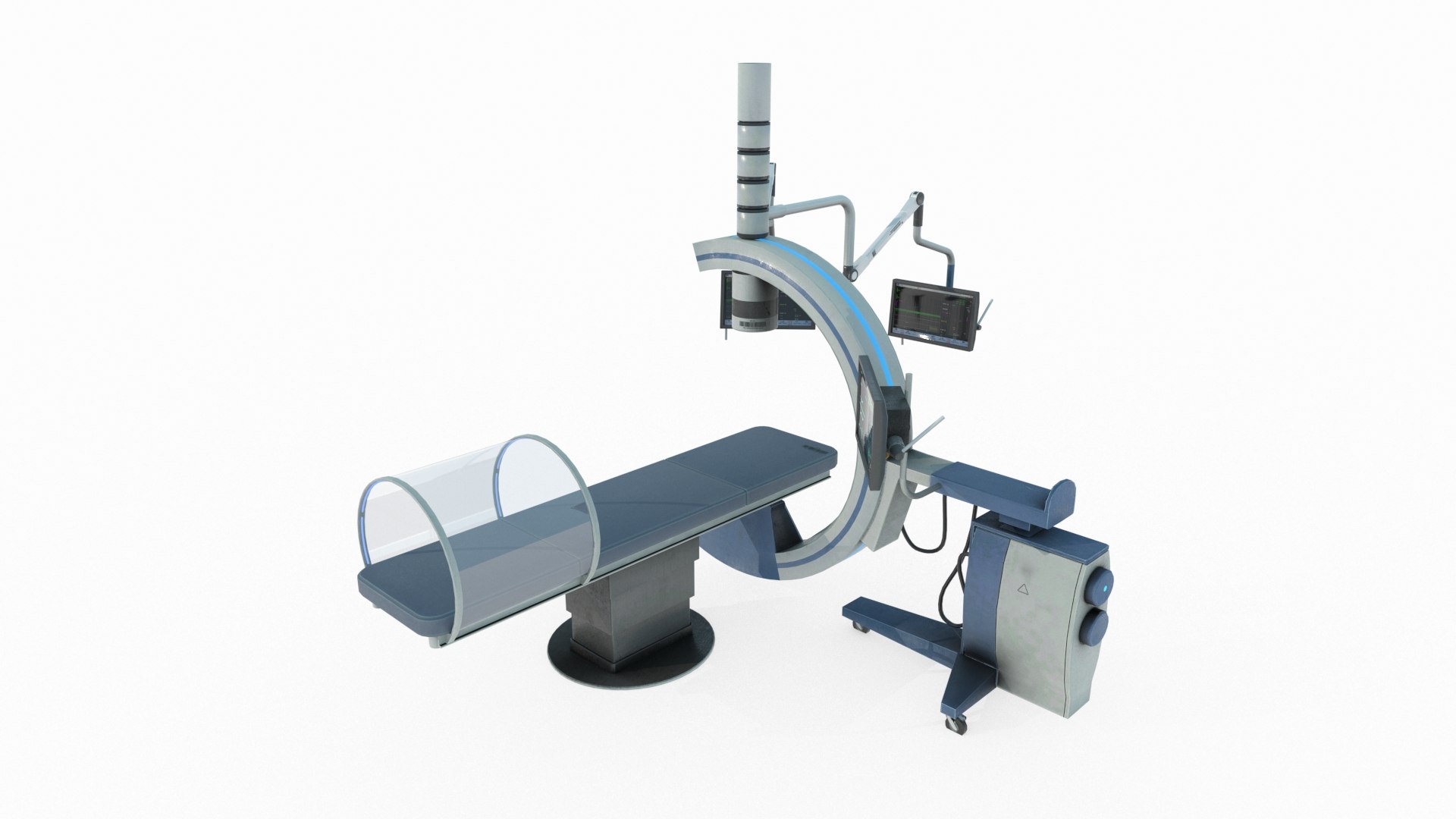 Future Sci-fi Operating Table 3D - TurboSquid 2276241