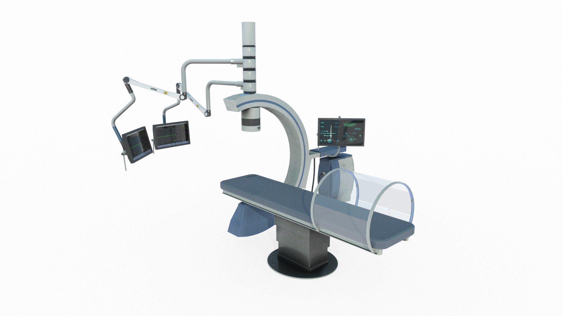 Future Sci-fi Operating Table 3D - TurboSquid 2276241