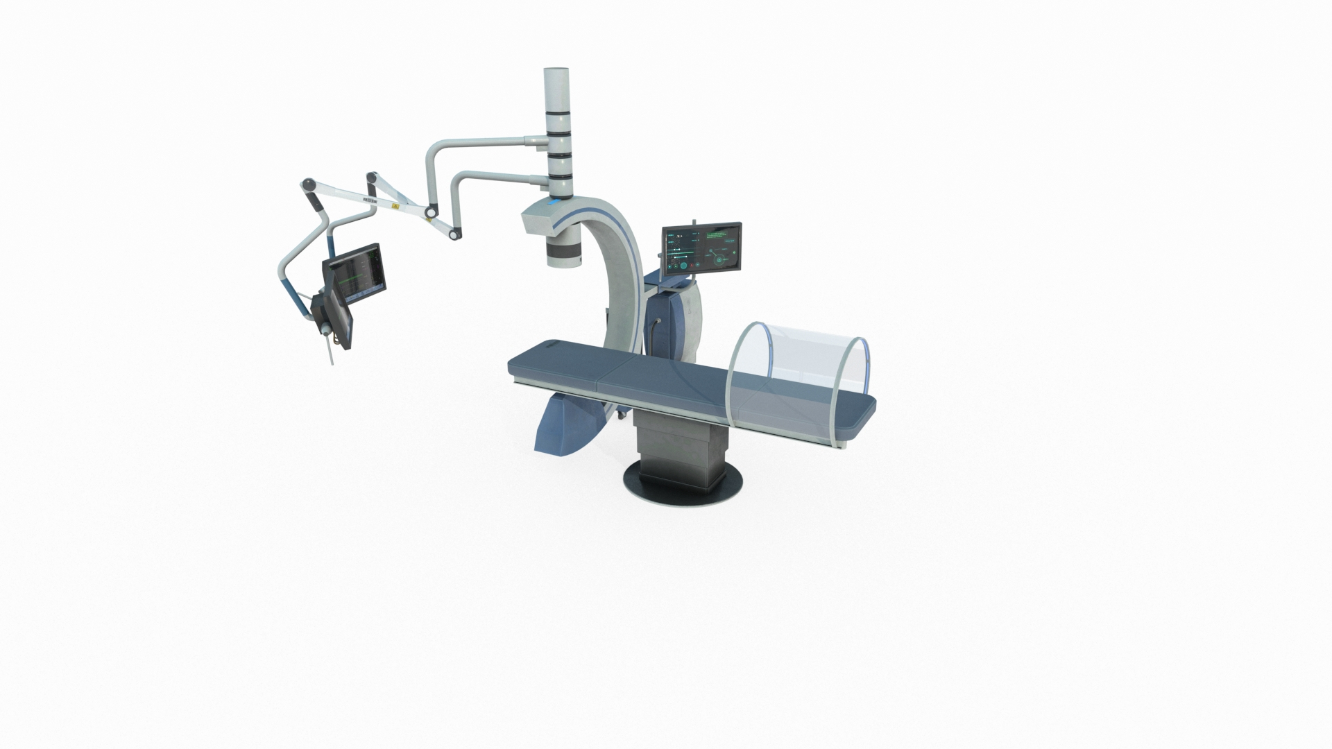 Future Sci-fi Operating Table 3D - TurboSquid 2276241