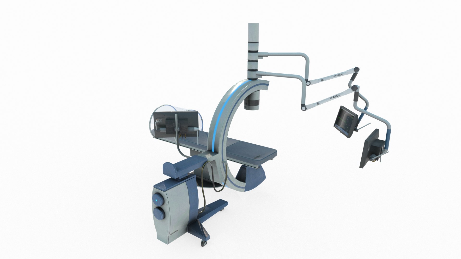 Future Sci-fi Operating Table 3D - TurboSquid 2276241