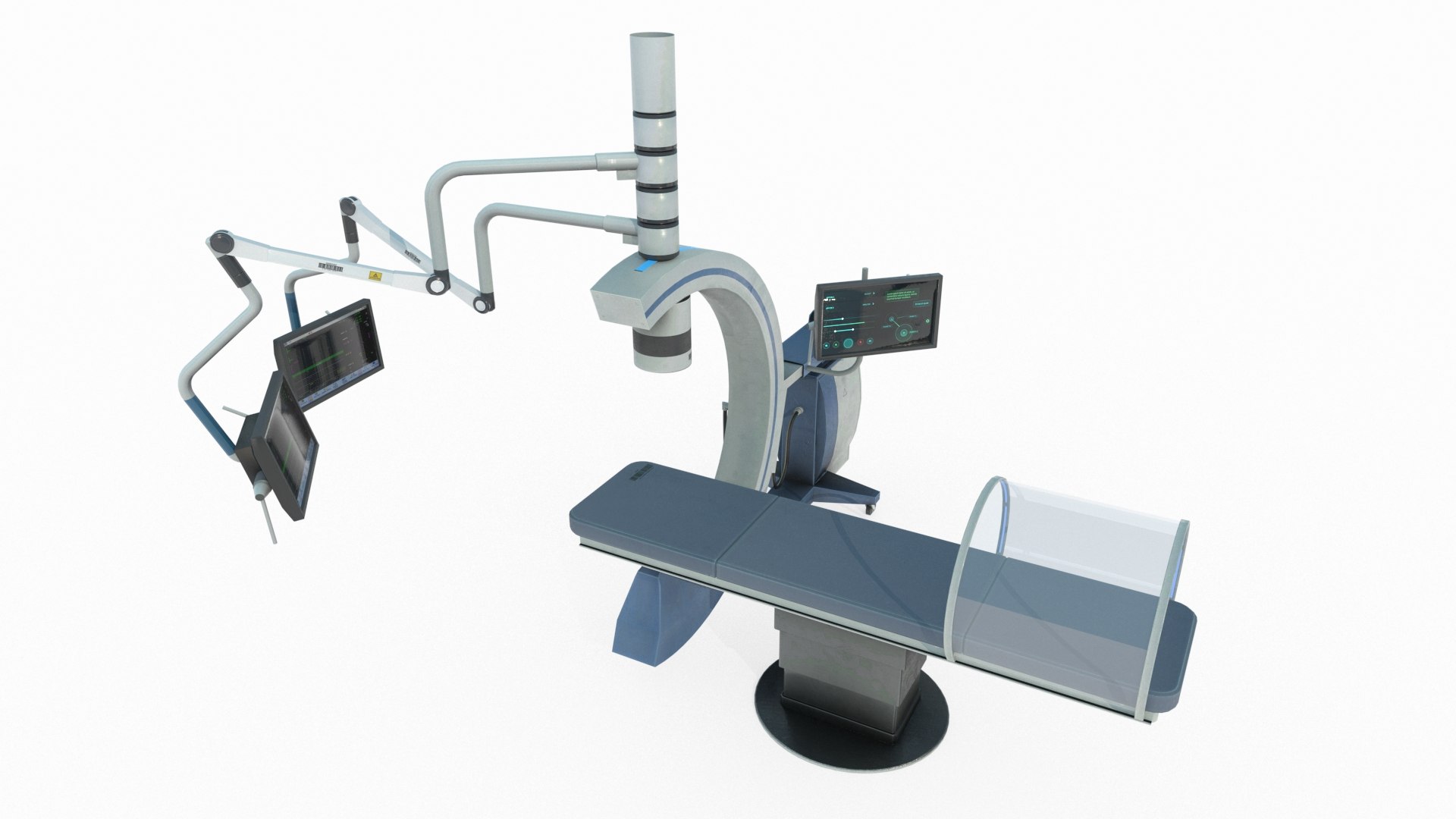 Future Sci-fi Operating Table 3D - TurboSquid 2276241