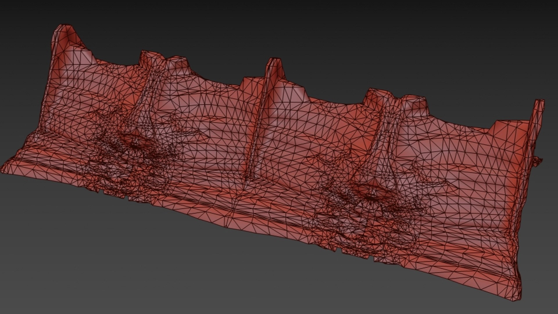 Pyramid Temple Wall 01-10 3D model - TurboSquid 1727211