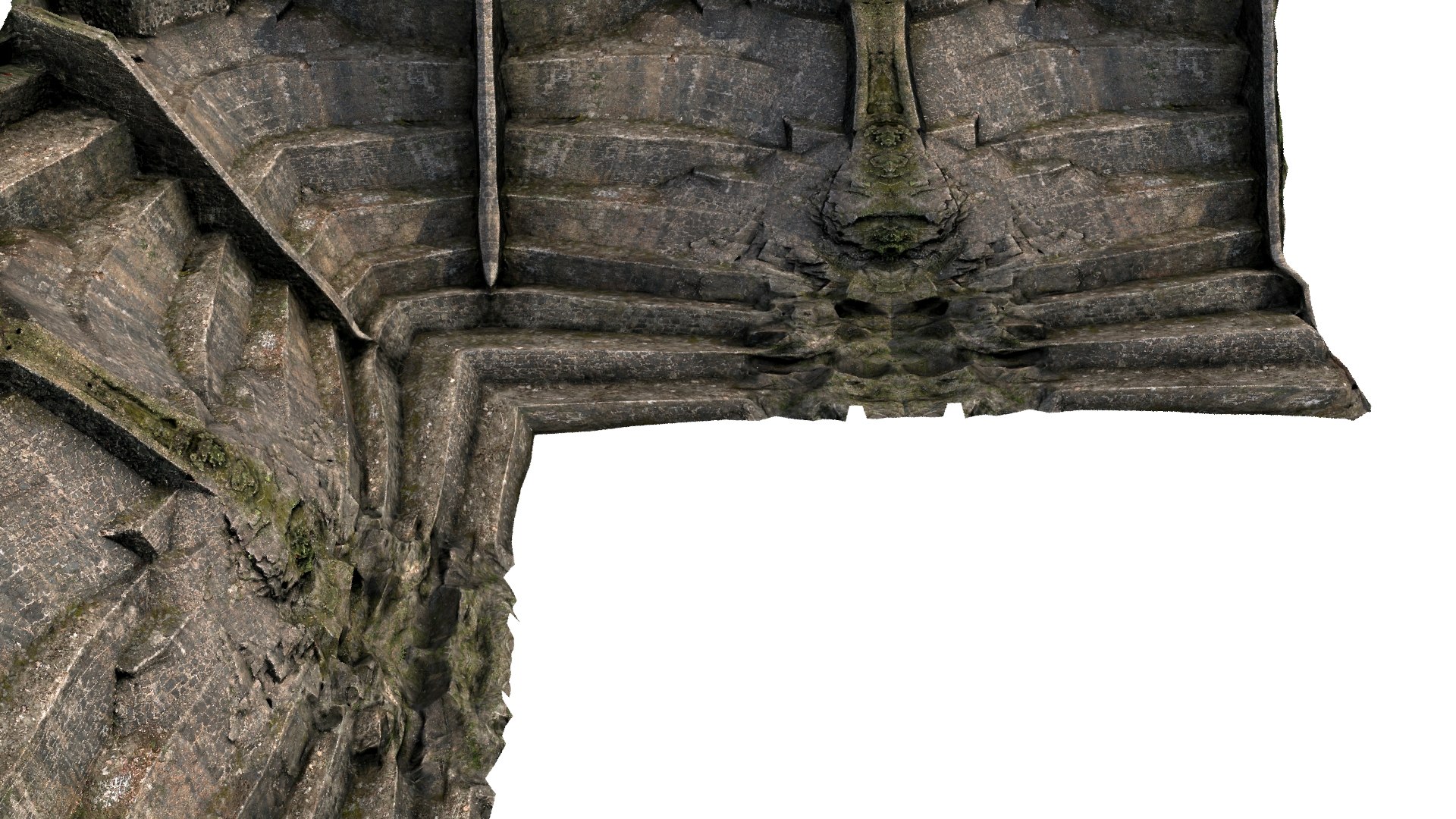 Pyramid Temple Wall 01-10 3D model - TurboSquid 1727211