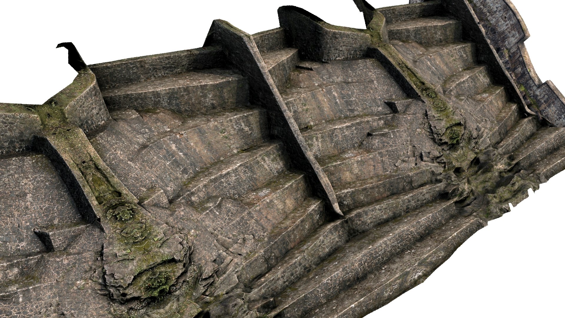 Pyramid Temple Wall 01-10 3D model - TurboSquid 1727211