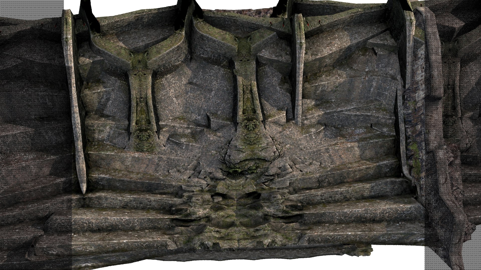 Pyramid Temple Wall 01-10 3D model - TurboSquid 1727211