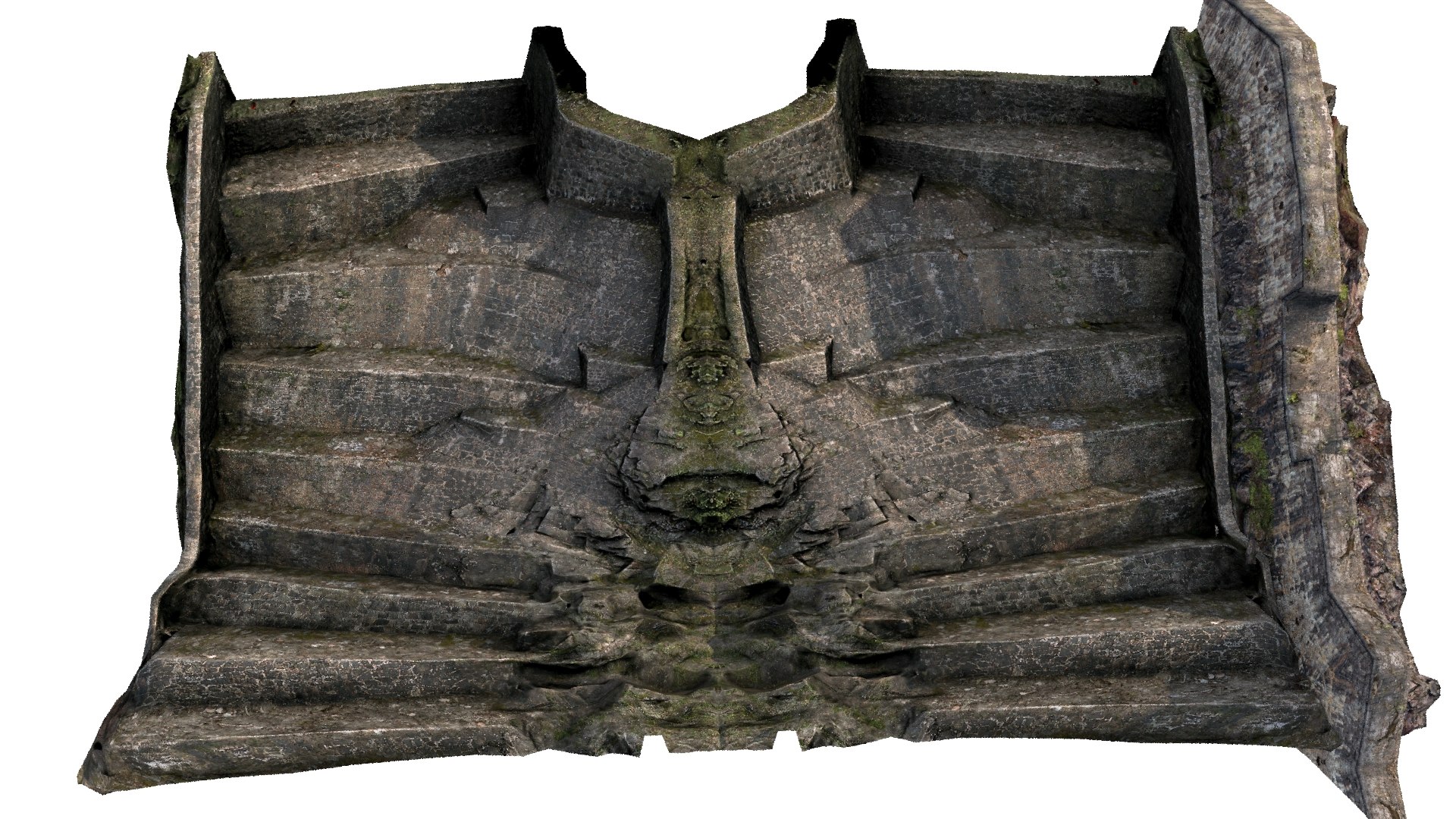 Pyramid Temple Wall 01-10 3D model - TurboSquid 1727211